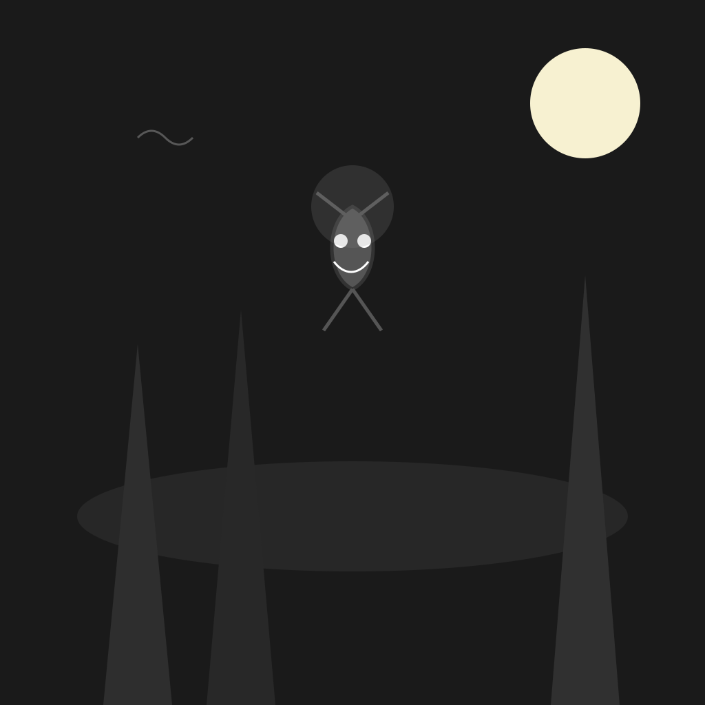 Eerie Night Visitor - A quirky Trevor Henderson inspired creature roams ...
