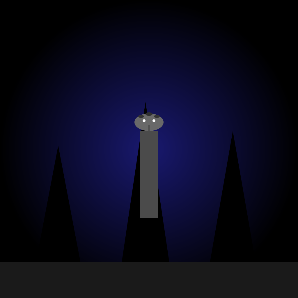 Nighttime Cryptid - A spooky scene featuring an eerie forest and a ...