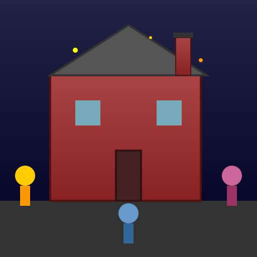 Escape from the Haunted House! - Chowder, Jenny, and DJ barely escaped ...