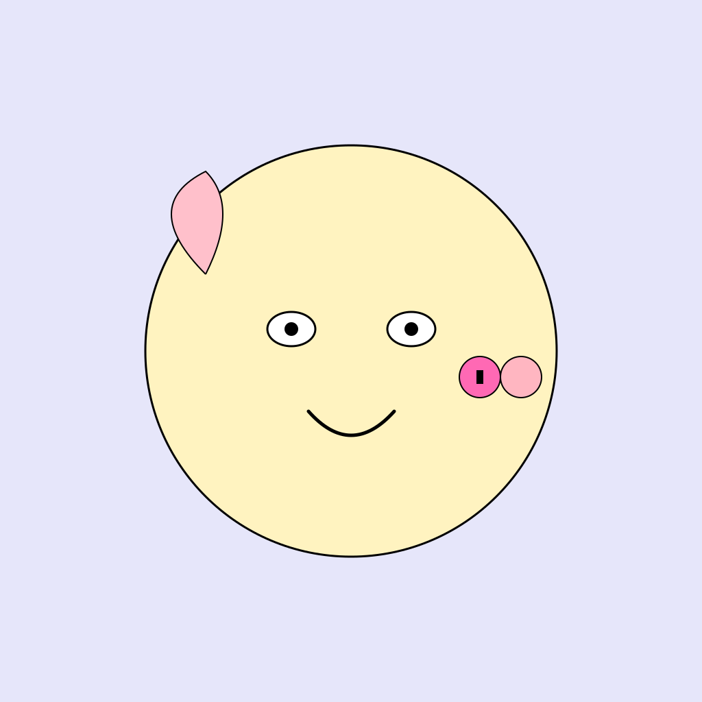 Fluttershy's Gentle Smile - A calm smile from Fluttershy that lights up ...