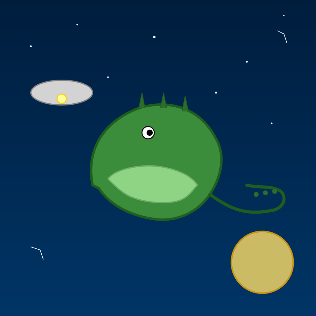 SpaceGodzilla Extravaganza - A cosmic Godzilla rocking the galaxy with ...