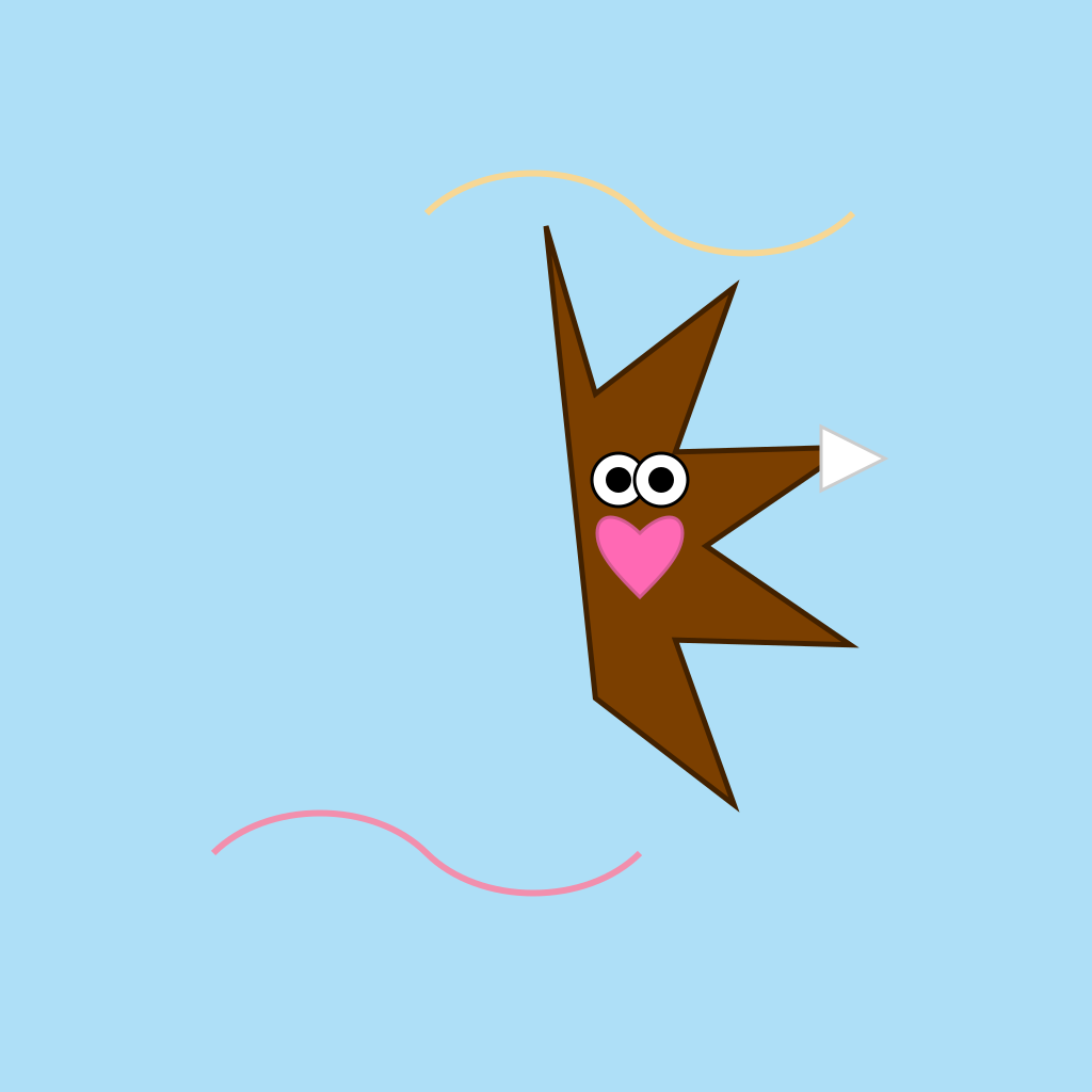 Chocolate Star Bite - A sweet chocolate star with a marshmallow bite ...