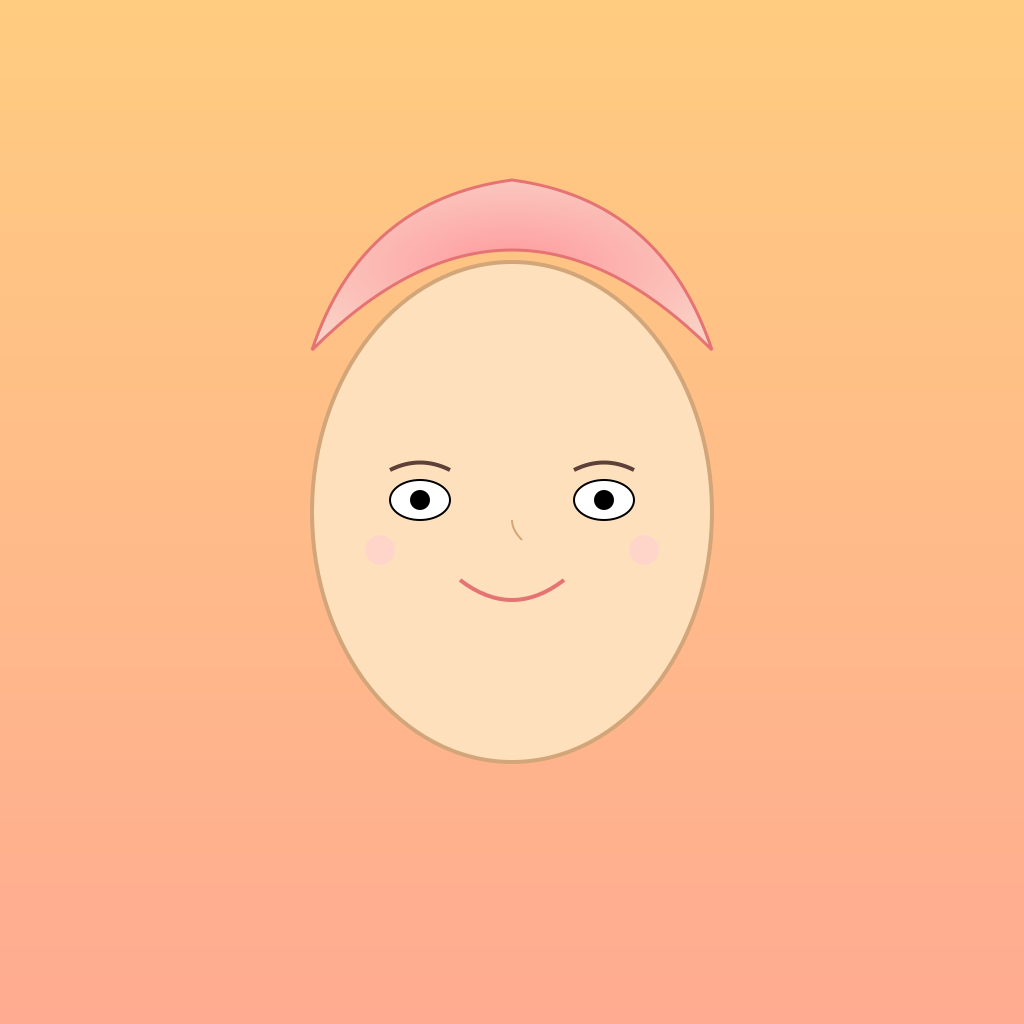 Animoji: Anime Human Portrait - A lively anime character with bright ...