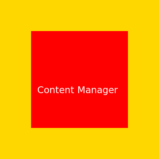 Content Manager Logo - Logo created, time to manage some content ...