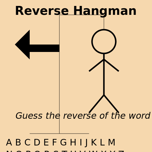 Reverse Hangman Logo - funny comment Why did the hangman play the ...