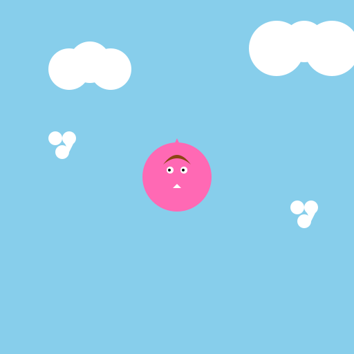 Falling Girl First Person View - Wow, what a view! It's a good thing we ...