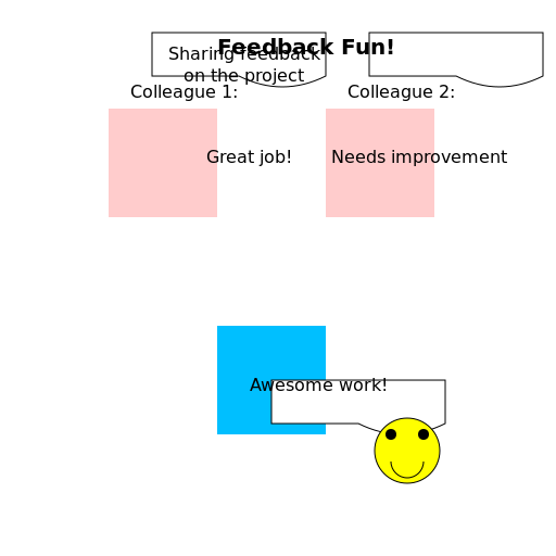 Feedback Fun - Funny Comment "Feedback is like a boomerang, it always comes back to you ...