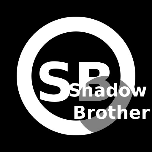 Shadow Brother Logo - Haha, the shadow is the shadow brother! - DrawGPT ...