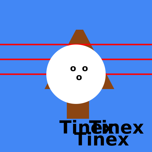 Horse stops lasers and falls down to the ground with dizzy Tinex logos. - That horse sure knows ...