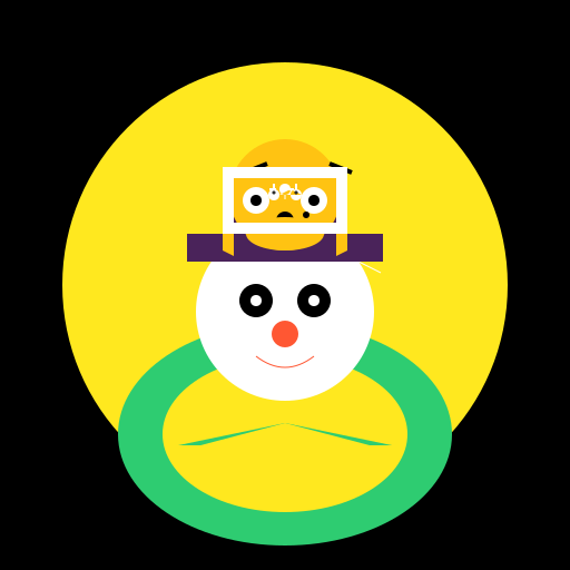 Morgan Freeman Cat Riding a Giant Frog Jumping Over the Moon - Draw a ...