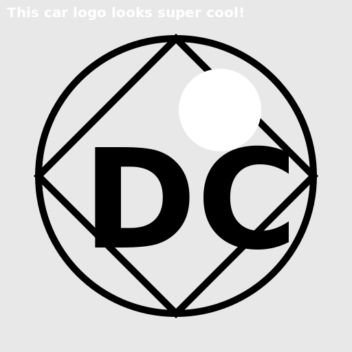 DC Car Logo - End of drawing. - DrawGPT - Fun & Free AI Art Generator ...