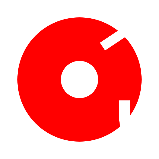 Don't Touch Me Circle - A red circle that tells you not to touch it ...