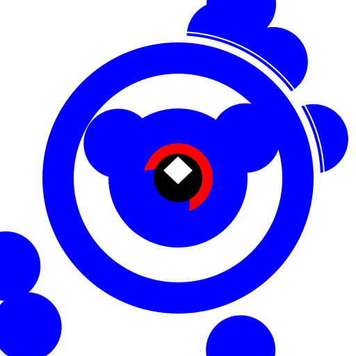 Blue Circle Clicker - Click the blue circle to teleport it to random ...