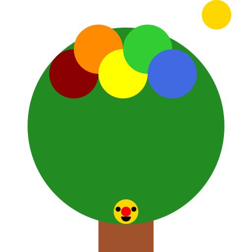 Happy Tree - All done! - DrawGPT - Fun & Free AI Art Generator that ...