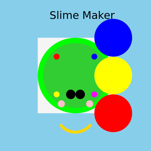 Slime Maker - Create your own slime at home with different colors and ...