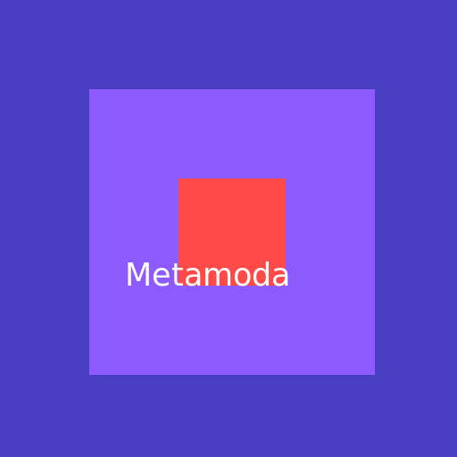 Metamoda - Virtual Reality Logo for Metamoda, just VR-y enough! 🤓 ...